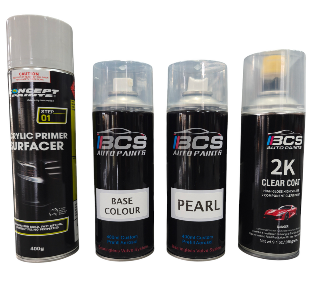 2K Activated Aerosol Clears & Colours | BCS Auto Paints