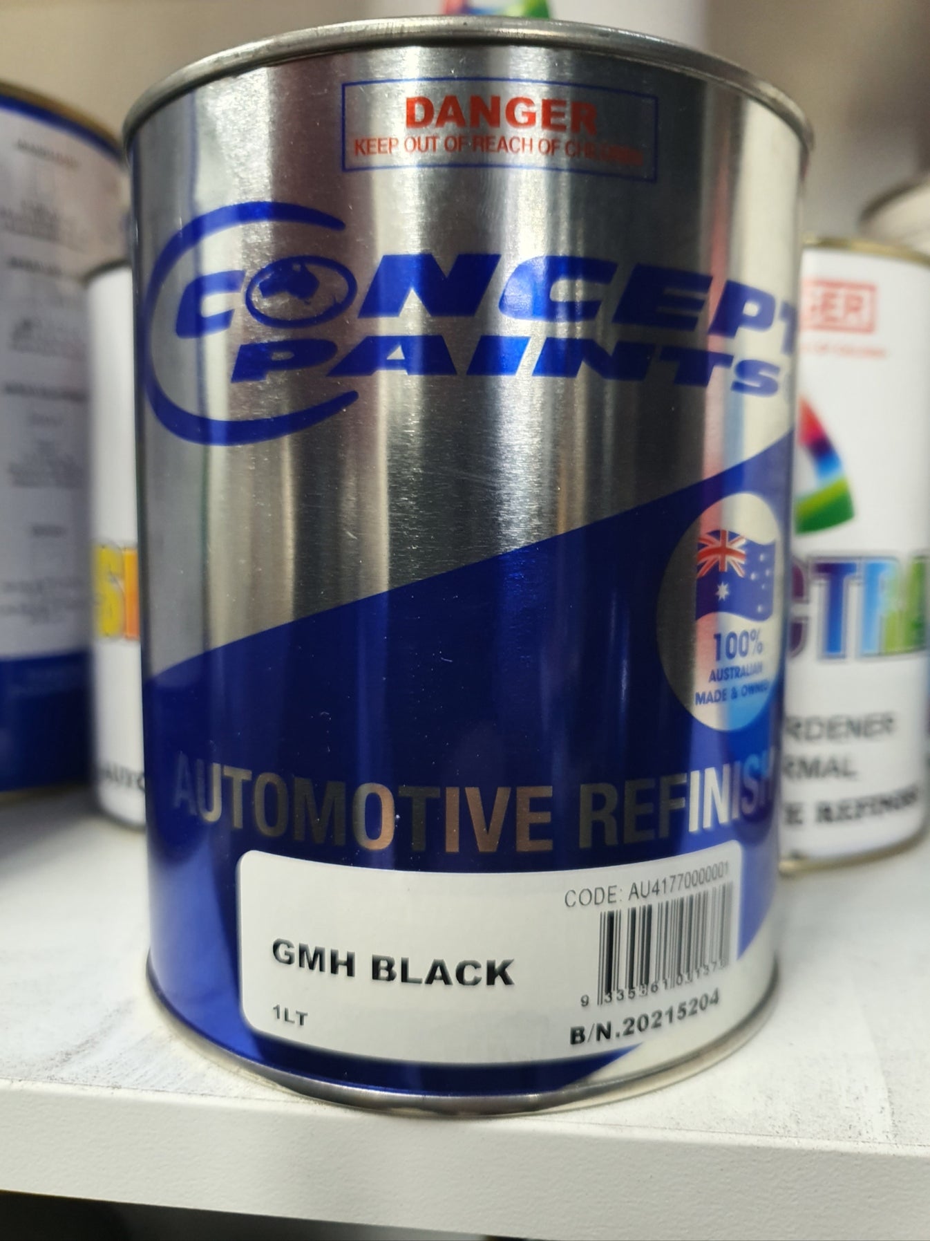 GMH Black Concept Paint 4L | BCS Auto Paints