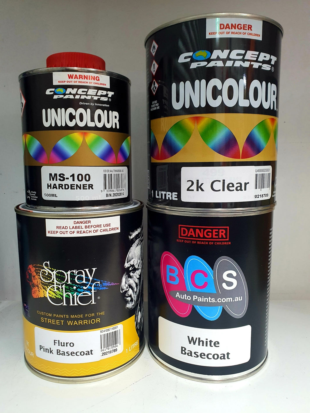 Spray Chief Candy Paints & Kits for Cars | BCS Auto Paints